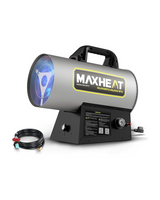 MAXHEAT Forced Air Propane Heater - Smart Auto Control for Garages ...